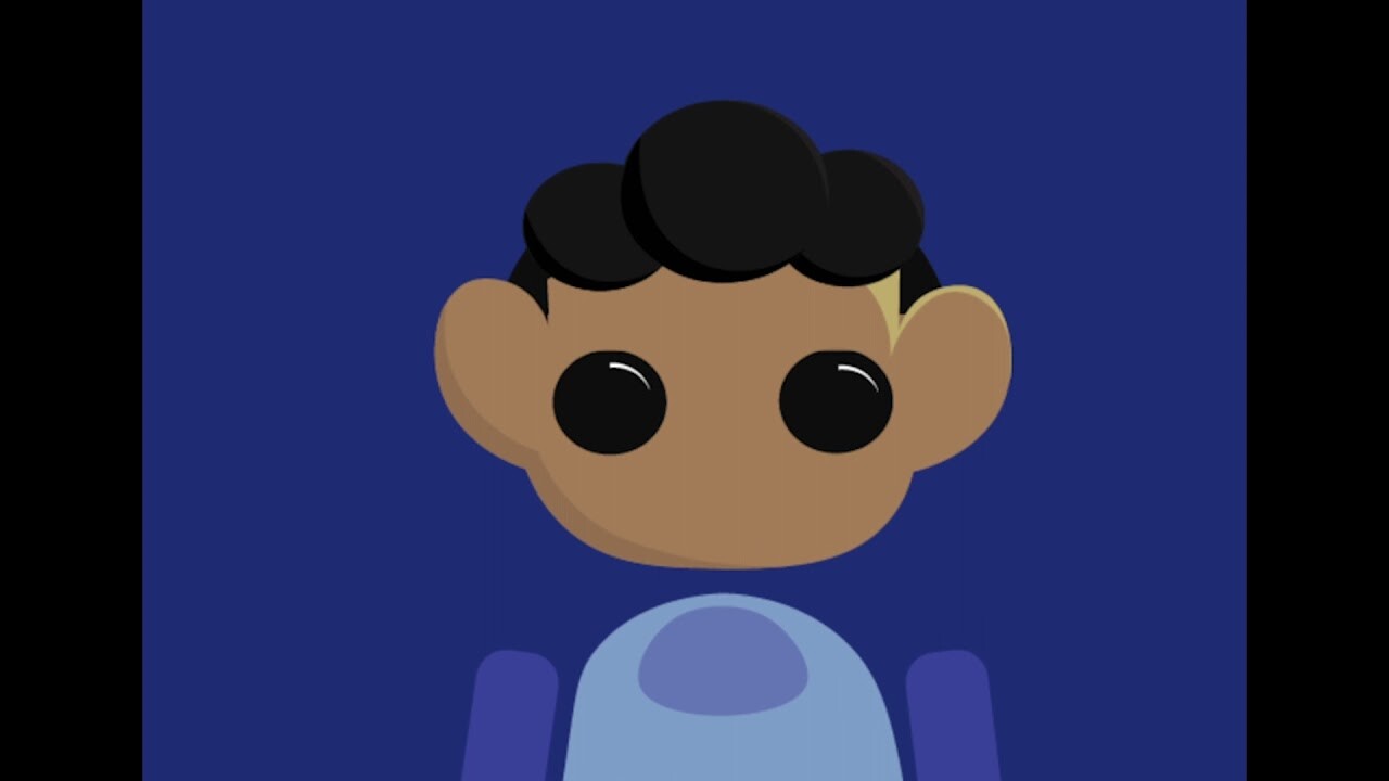 ArtStation - Blue man