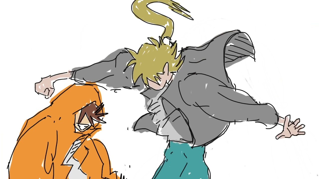 ArtStation - fighting animation