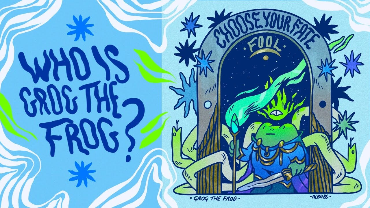 ArtStation - 🔮🐸🌿 Grog the Frog youtube video is up 🌿🐸🔮