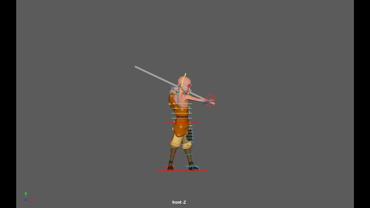 ArtStation - One hand work animation