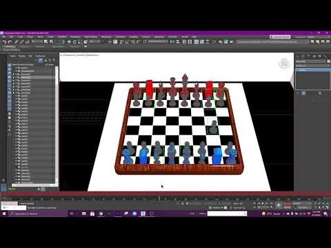 ArtStation - chess set animation module 6