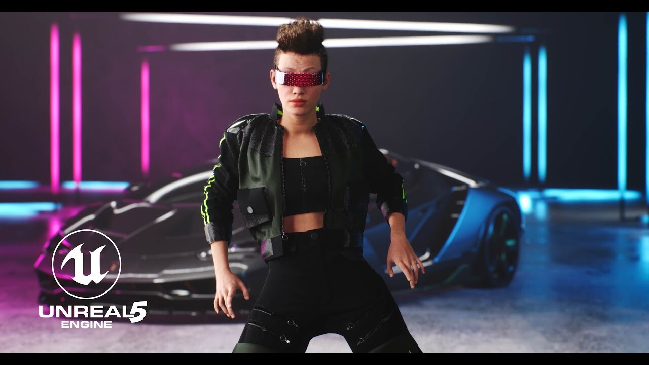 ArtStation - unreal engine 5 metahuman custom clothes