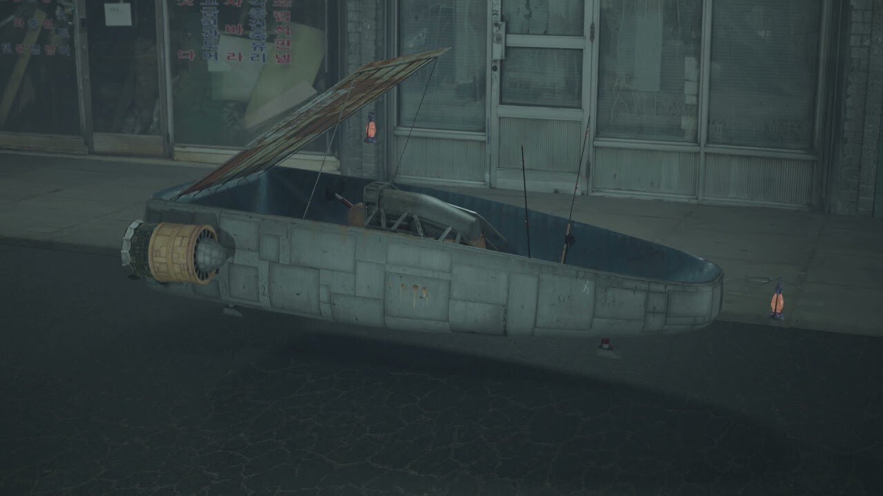 ArtStation - Sci-fi boat