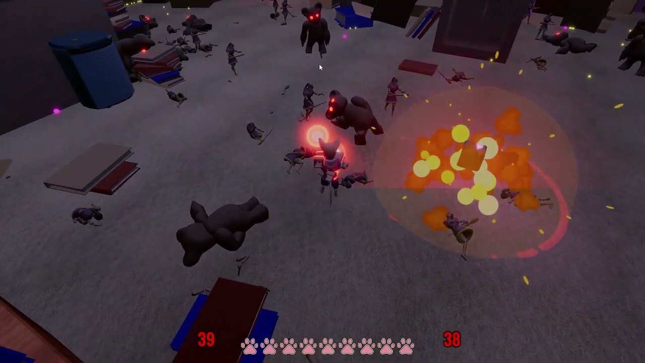 ArtStation - Game "Ghost Cats"