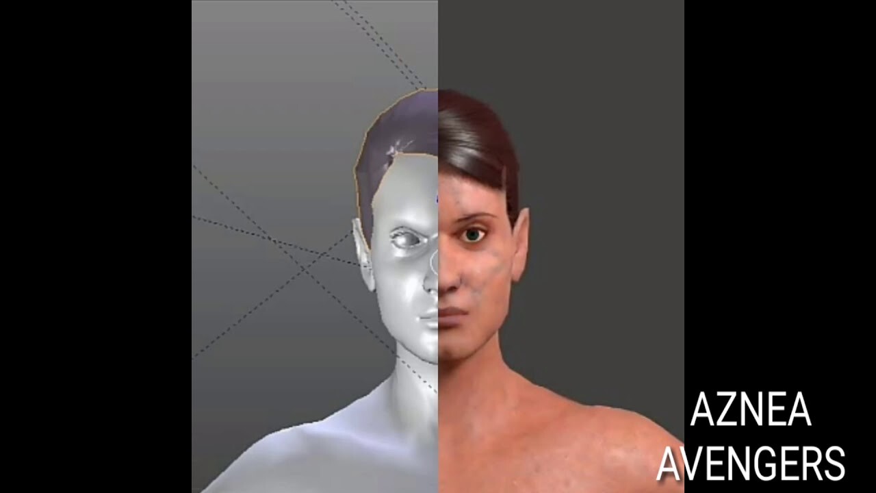 ArtStation - Facial Expression blender 3d