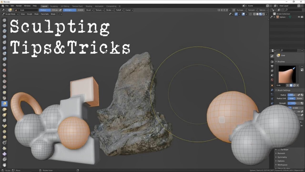 ArtStation - Blender 3D Sculpt Tricks