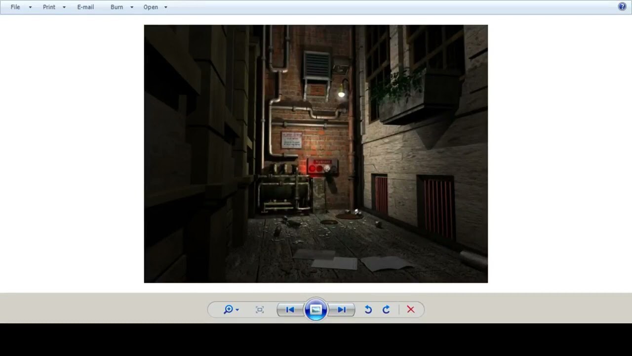 ArtStation - Resident Evil 3 Straight Alley 1999