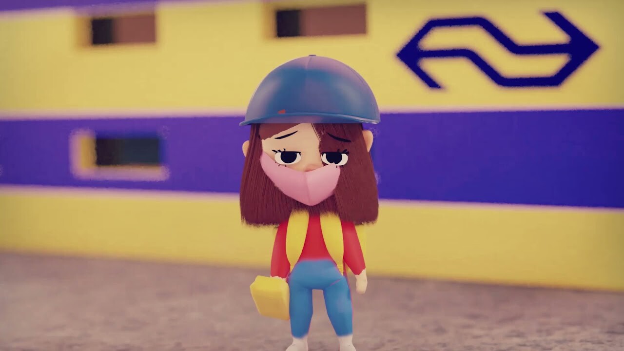 ArtStation - Train Commercial animation made in Blender