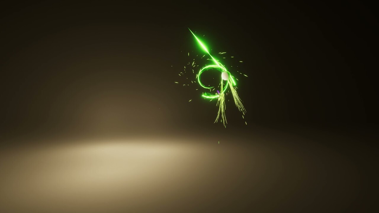 ArtStation - Sword Slash Sketch - VFX
