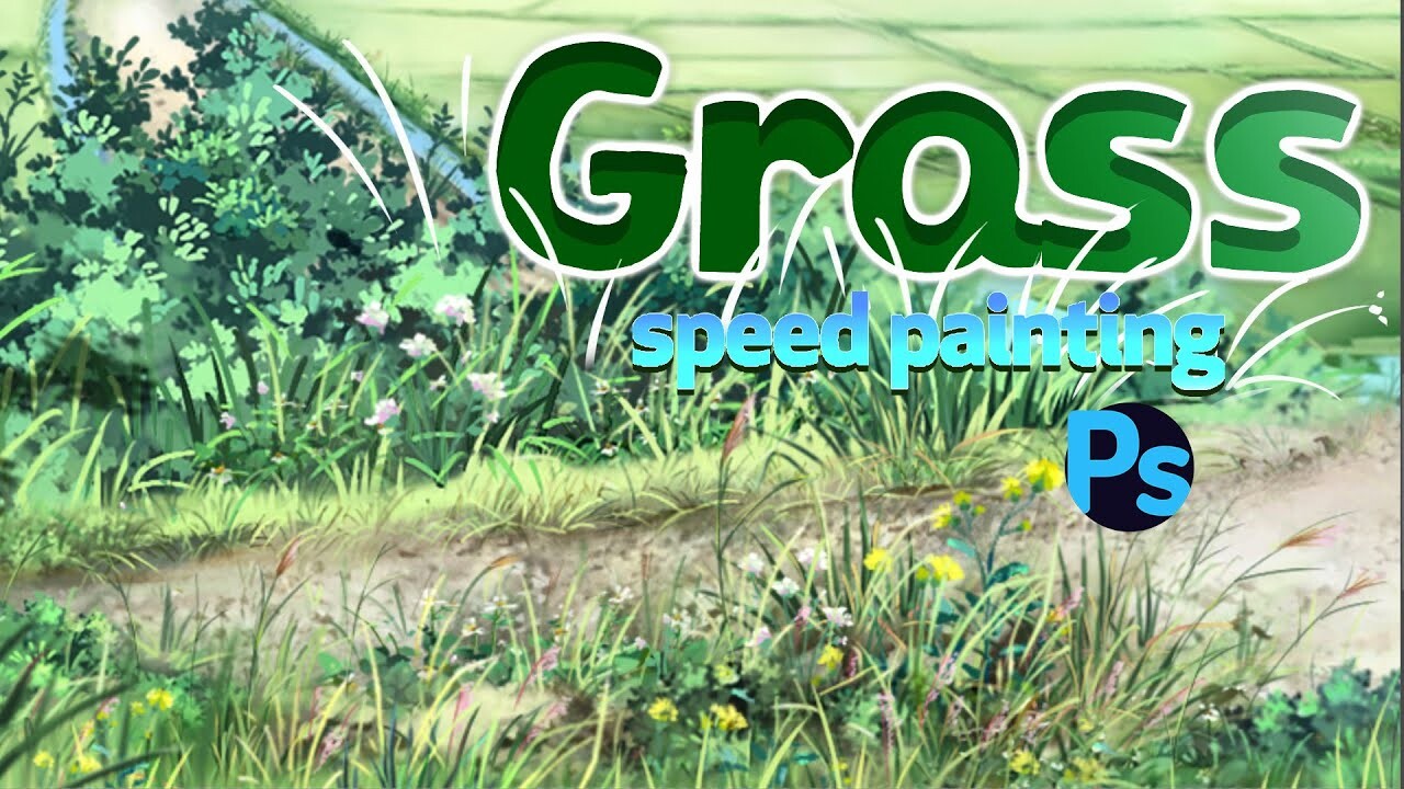 ArtStation - Paint grass