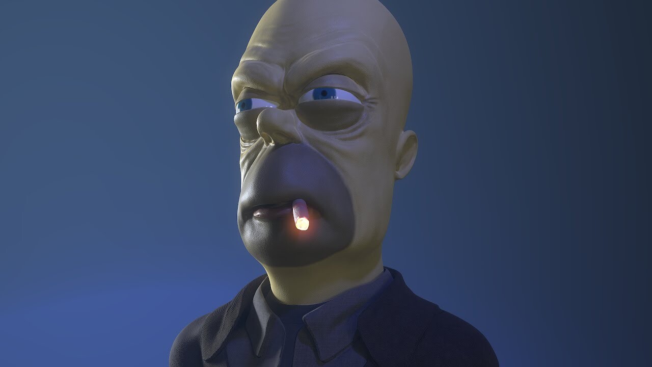 ArtStation - Homer Mafia.