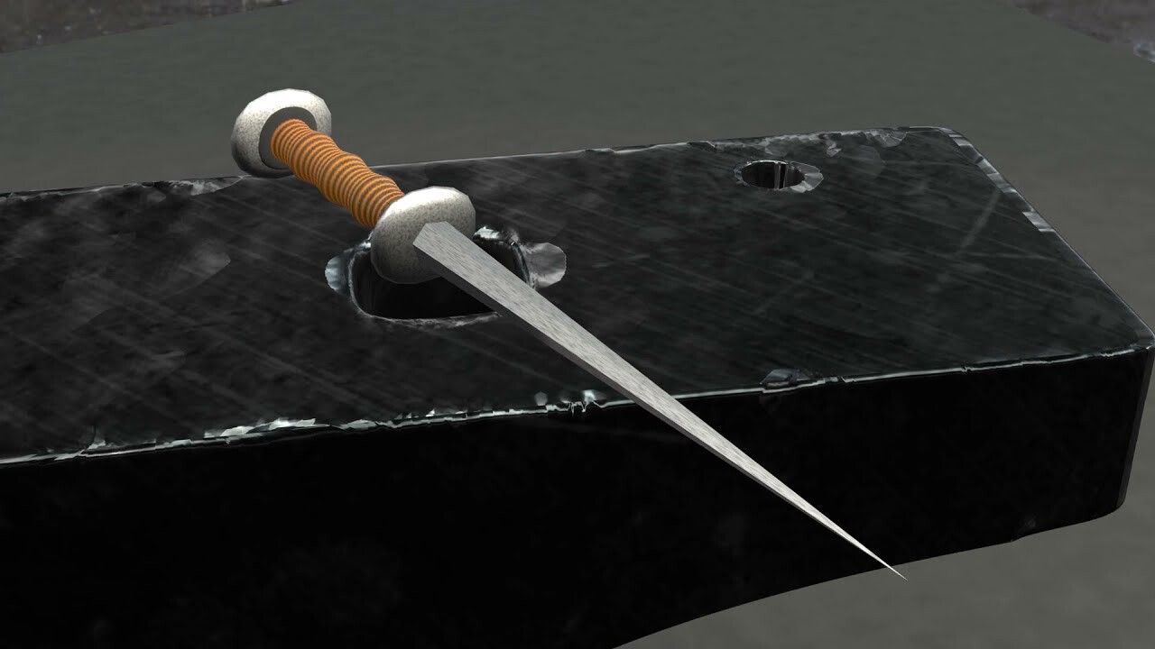 ArtStation - Bec De Corbin, Rondel and Anvil