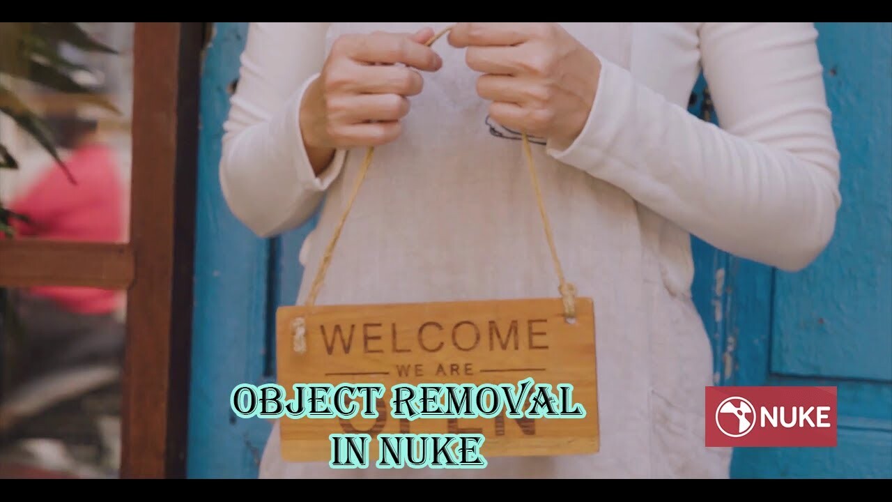 ArtStation - Object Removal In Nuke