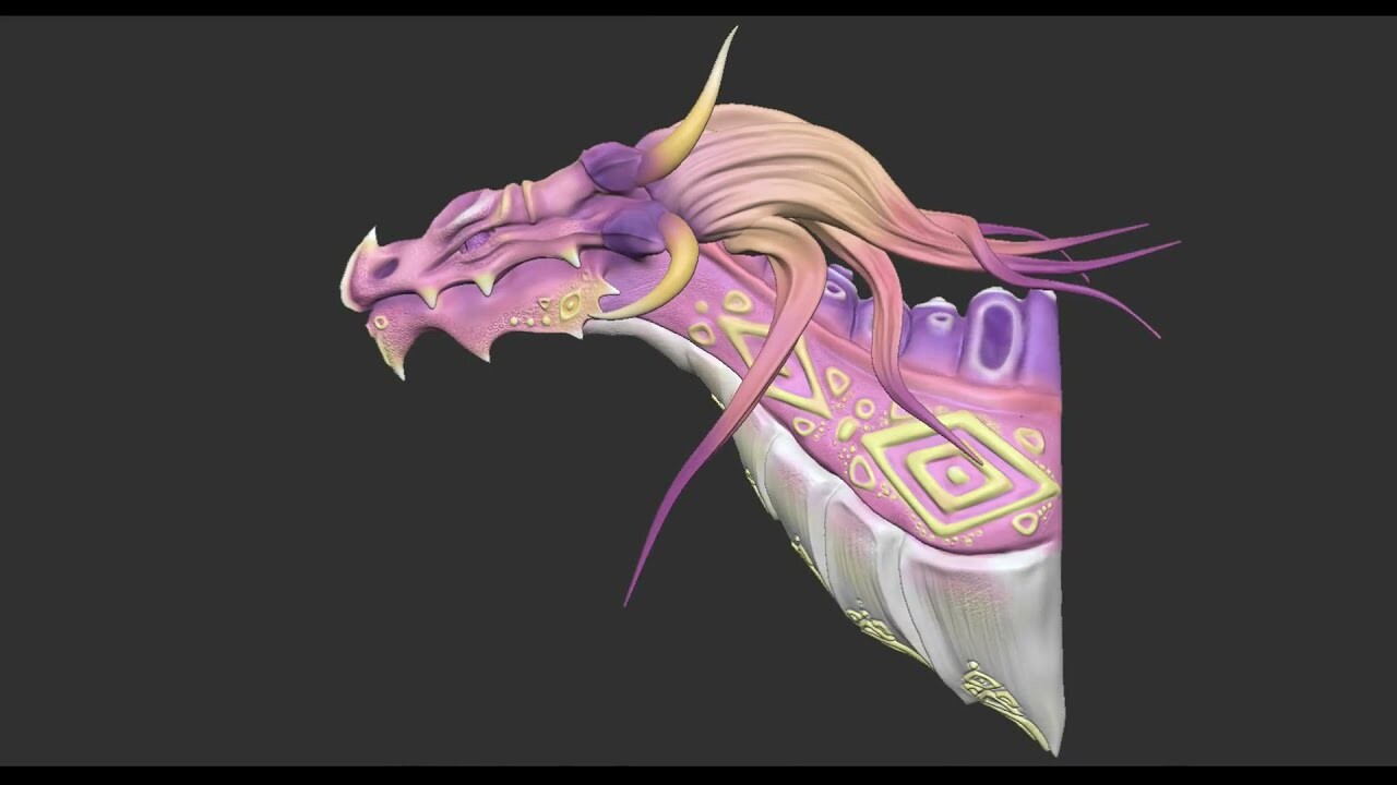 ArtStation - 3D Dragon Modeling