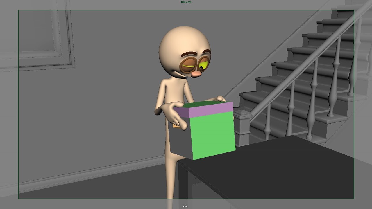 ArtStation - Picking Up a Heavy Object