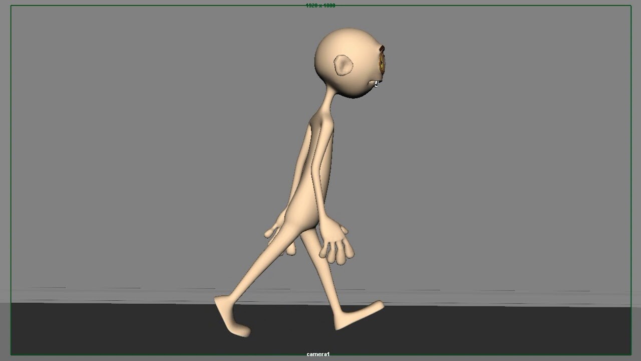 ArtStation - 3D Walk Cycle