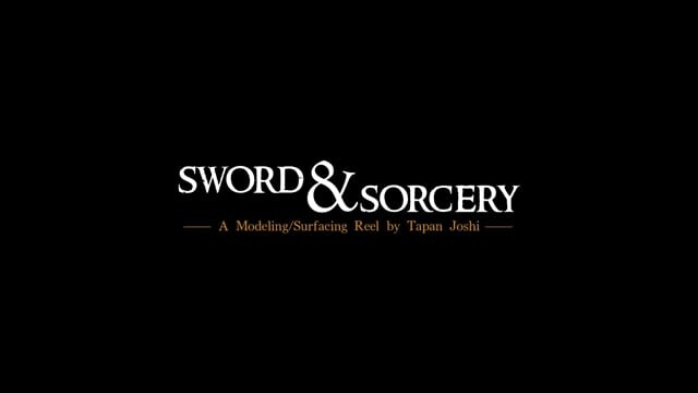 ArtStation - Sword and Sorcery - Modeling Reel 2021