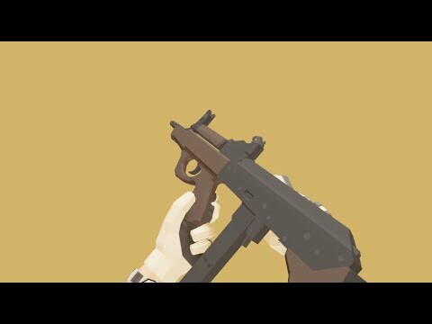 ArtStation - Bullpuped 9mm ak47