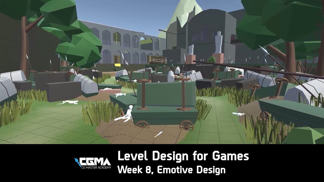 ArtStation - CGMA - Level Design - Week 8 - Emotive Design