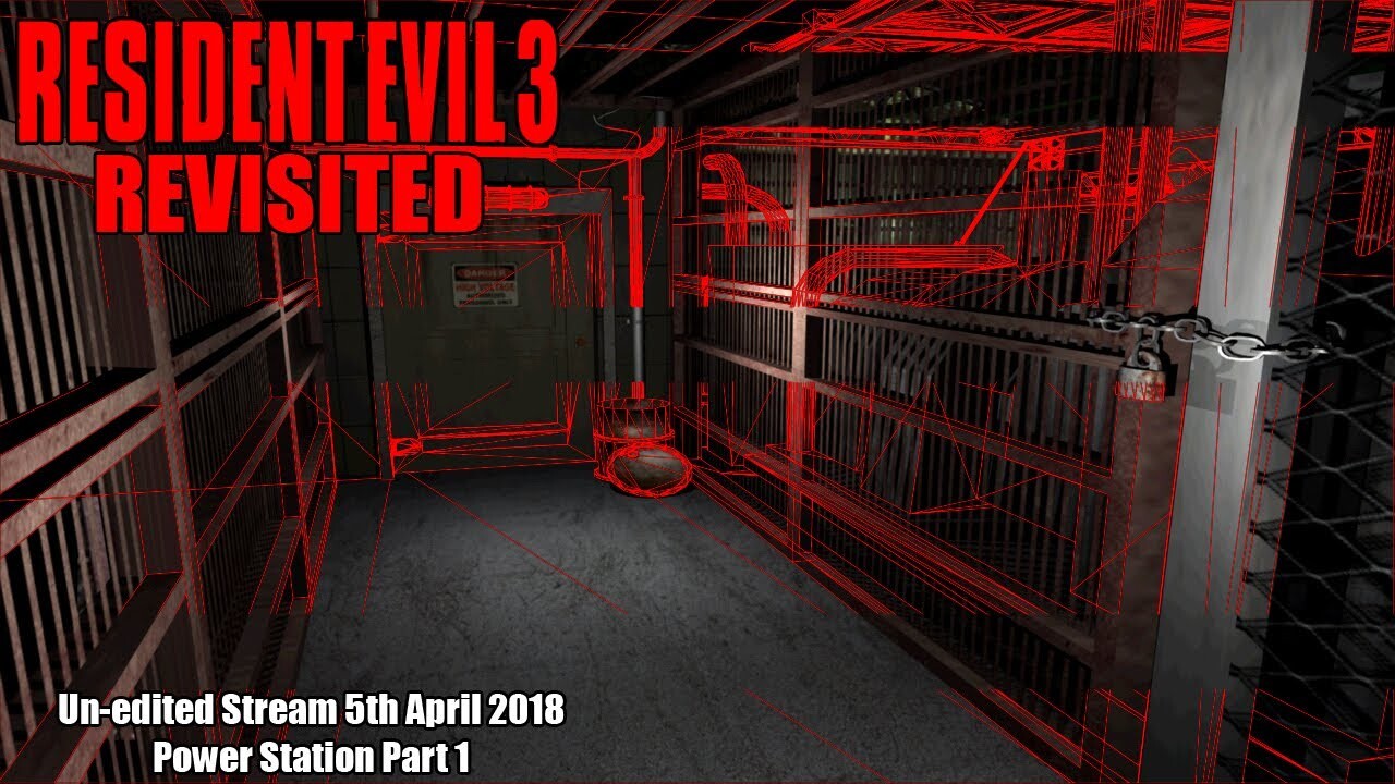 ArtStation - Resident Evil 3 1999 Power Station