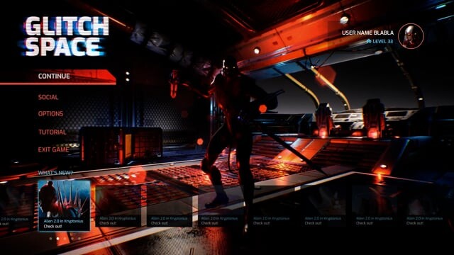 ArtStation - Glitch Space Project - Process