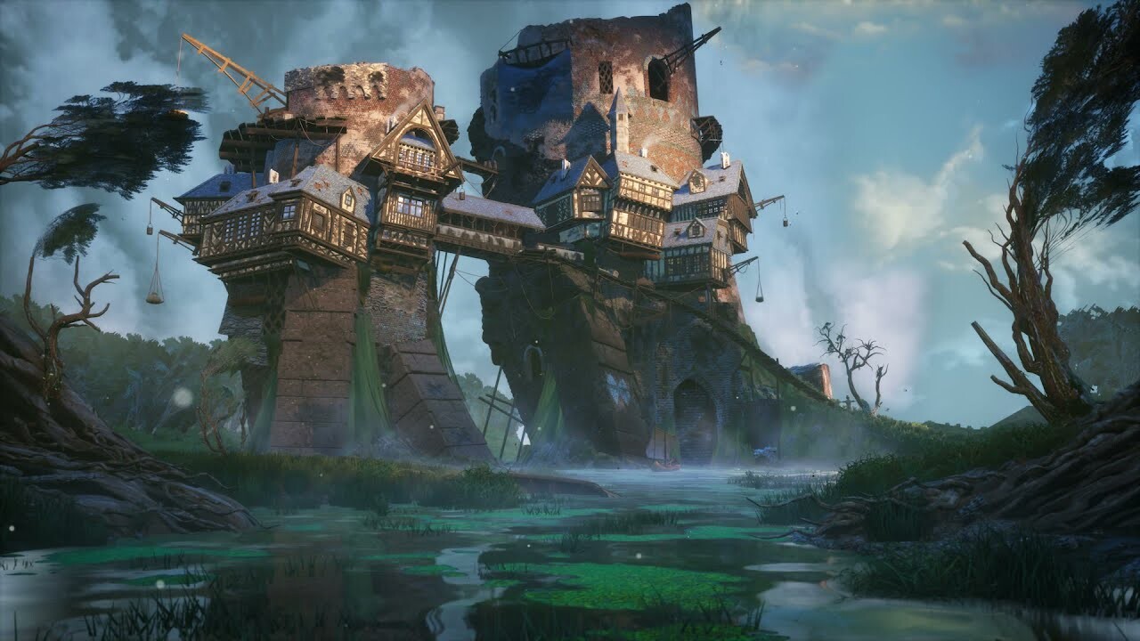 Garrett Oetter - Garrett Oetter Demo reel 2021 Swamp Outpost UE4