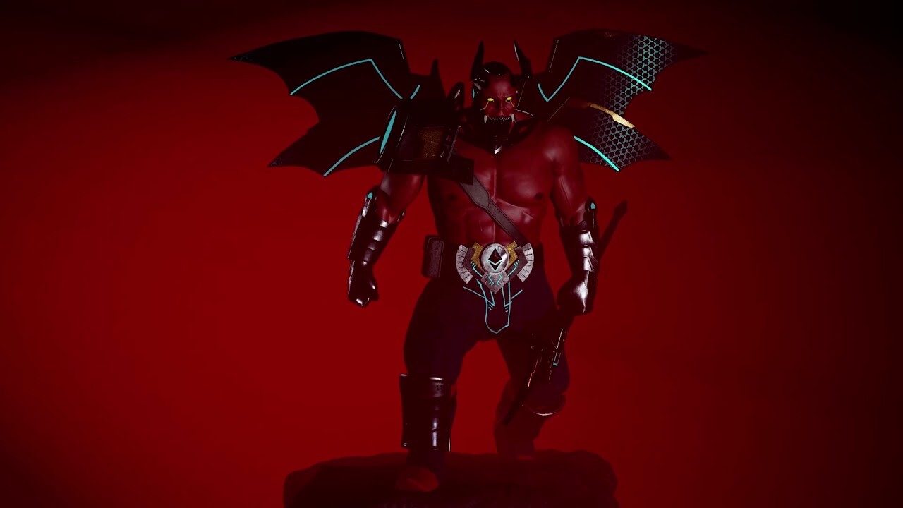 ArtStation - 3d Animation sci-fi Orc