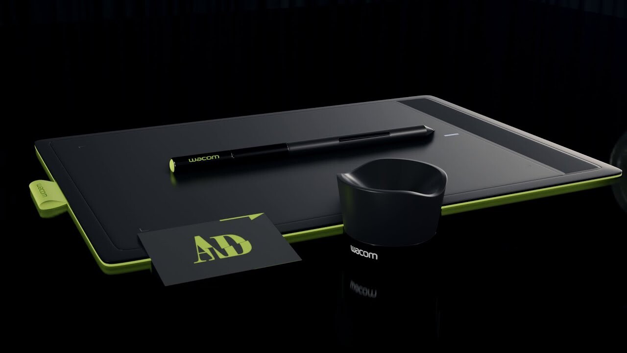 ArtStation - 3d Product Animation Wacom Tablet