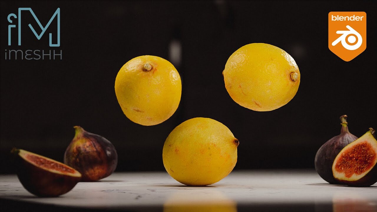 ArtStation - Falling Food CGI Animation