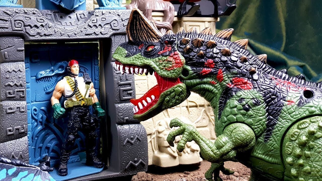 ArtStation - Dino Valley Toys Set Stop Motion Kids Cartoon Movie