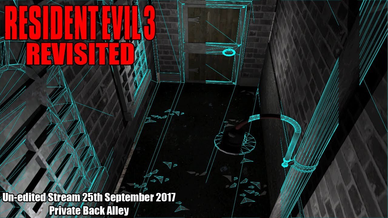 ArtStation - Resident Evil 3 1999 Private Back Alley