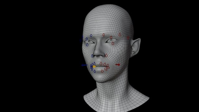 ArtStation - Blender Geometry Node Custom Layered Blendshape System