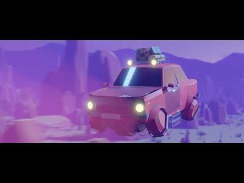 ArtStation - Car flying in the desert (CG Boost)
