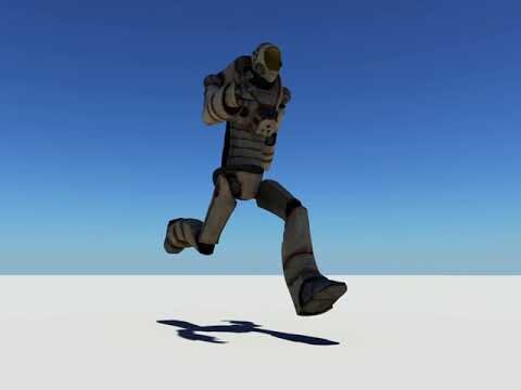 ArtStation - 3d Animation I Run Cycle