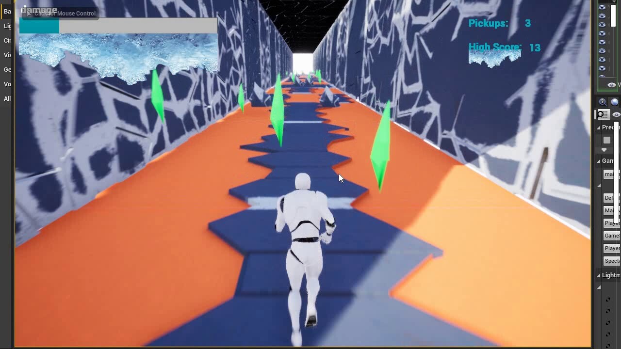 ArtStation - Infinite runner project 1