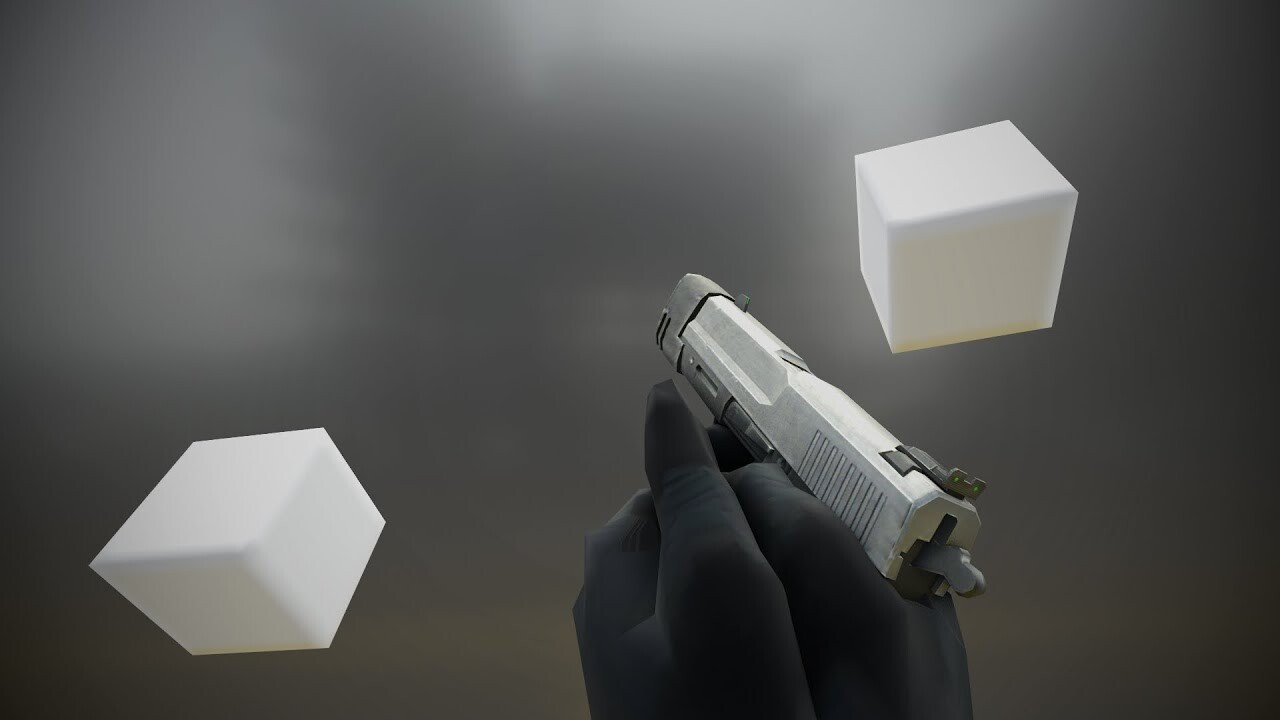 ArtStation - Half-Life USP Match