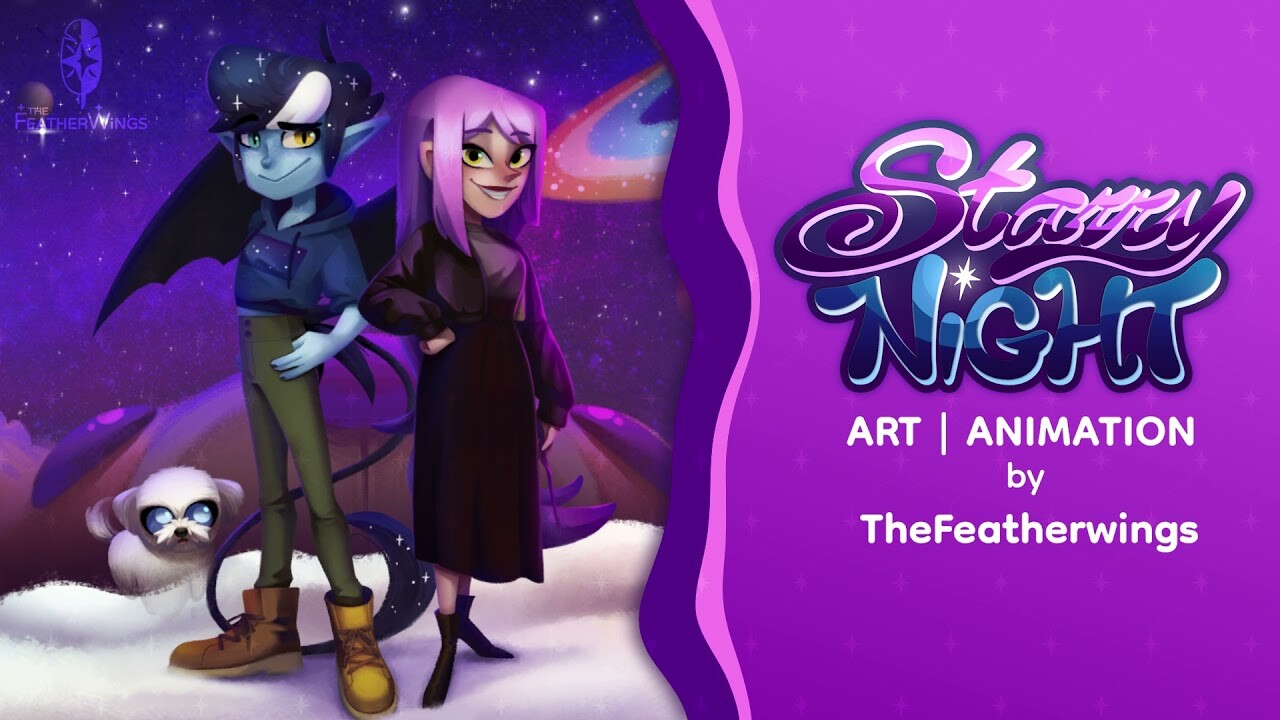 ArtStation - Starry Night Intro