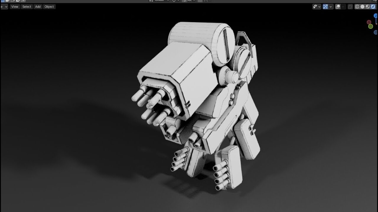 ArtStation - Robot Enemy