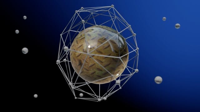 ArtStation - Abstract 3D metal sphere animation