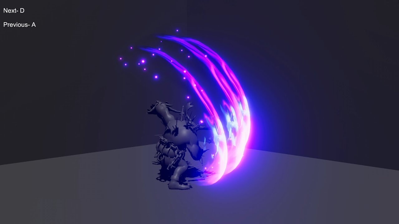 ArtStation - Claw Slashes FX - Unity