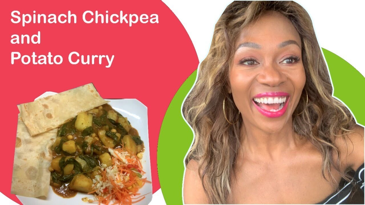 ArtStation - Spinach Chickpea and Potato Curry | Joy Dewar