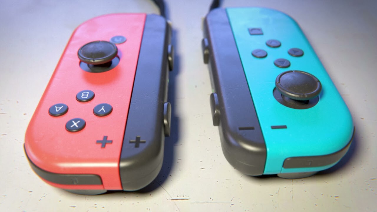 ArtStation - Nintendo Joy-Cons