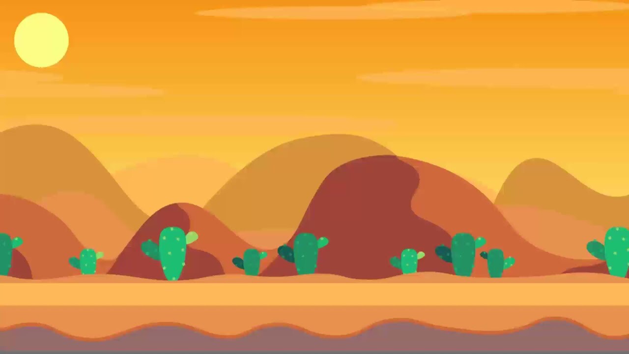 ArtStation - Free 2D Cartoon Parallax Background