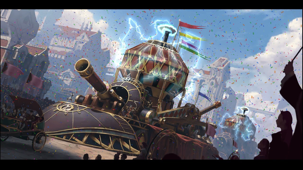 ArtStation - Parade Electrorig - Legends of Runeterra (Fan Animation)