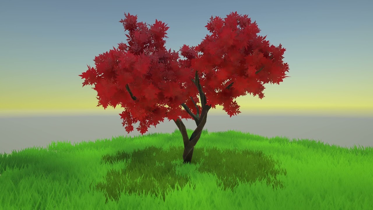 ArtStation - Stylized Paper Maple