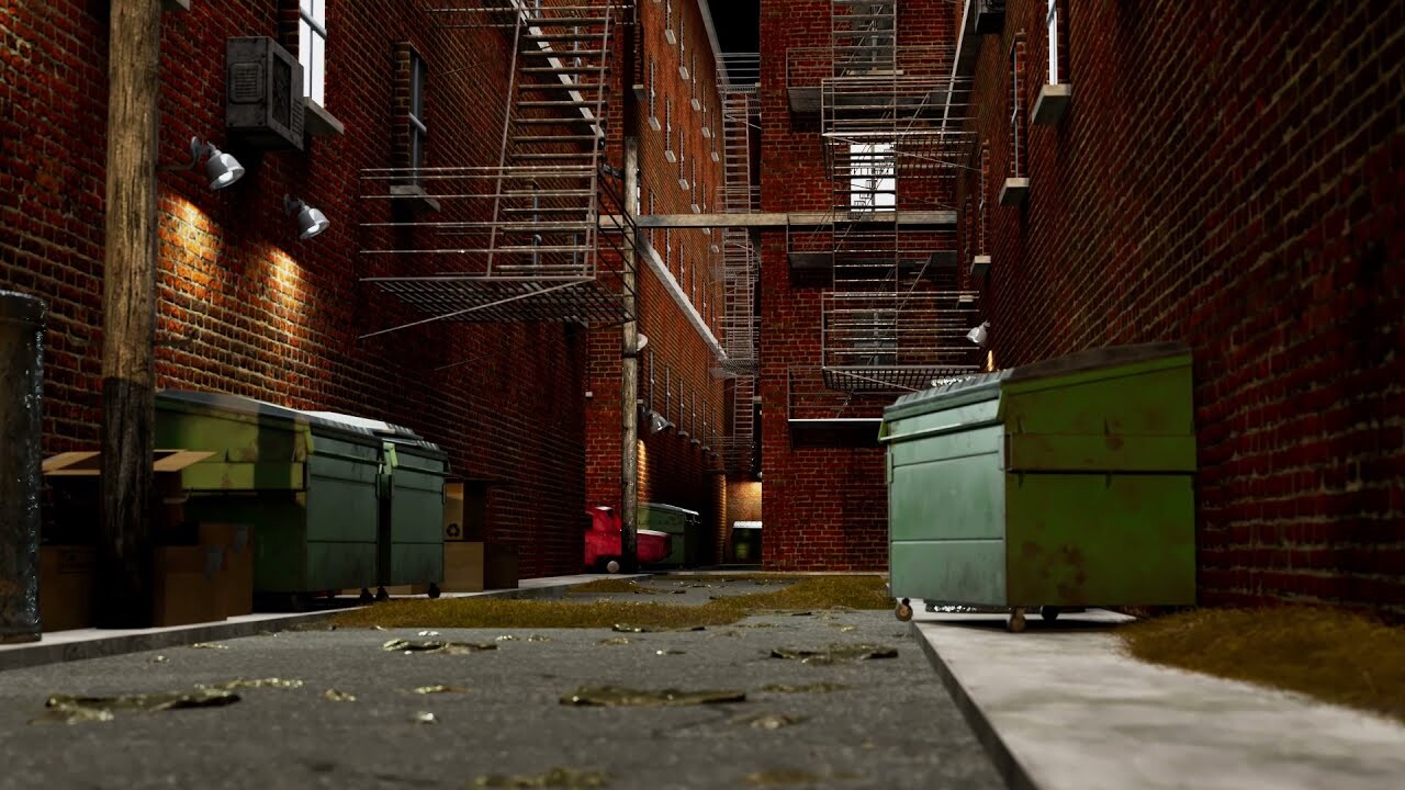 ArtStation - Alleyway