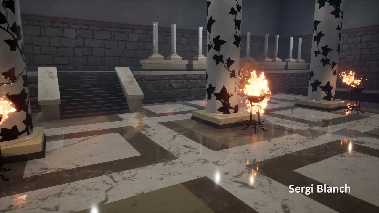 ArtStation - Iron throne room