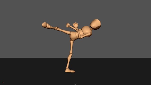 ArtStation - Karate Boy, 3D animation