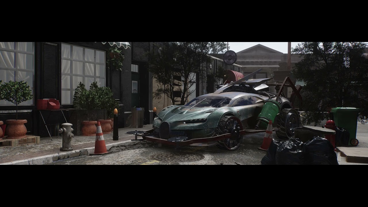 ArtStation - The Devilish Car