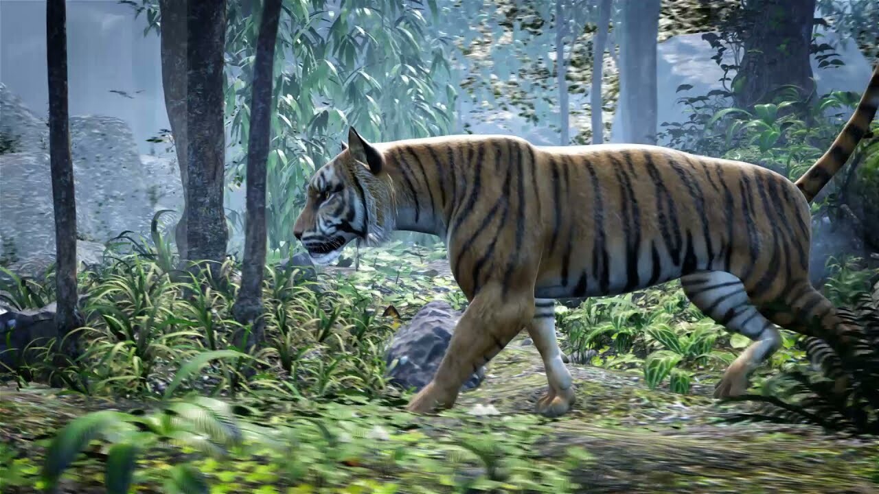 ArtStation - Tiger Animation Filament Tests
